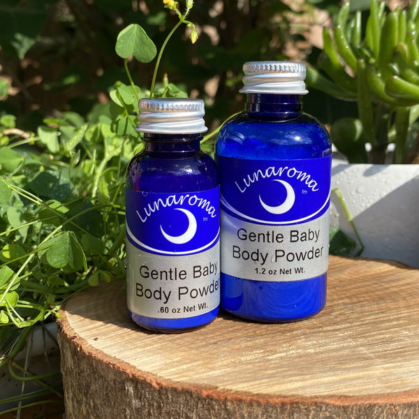 Gentle Baby Body Powder – Lunaroma Aromatic Apothecary