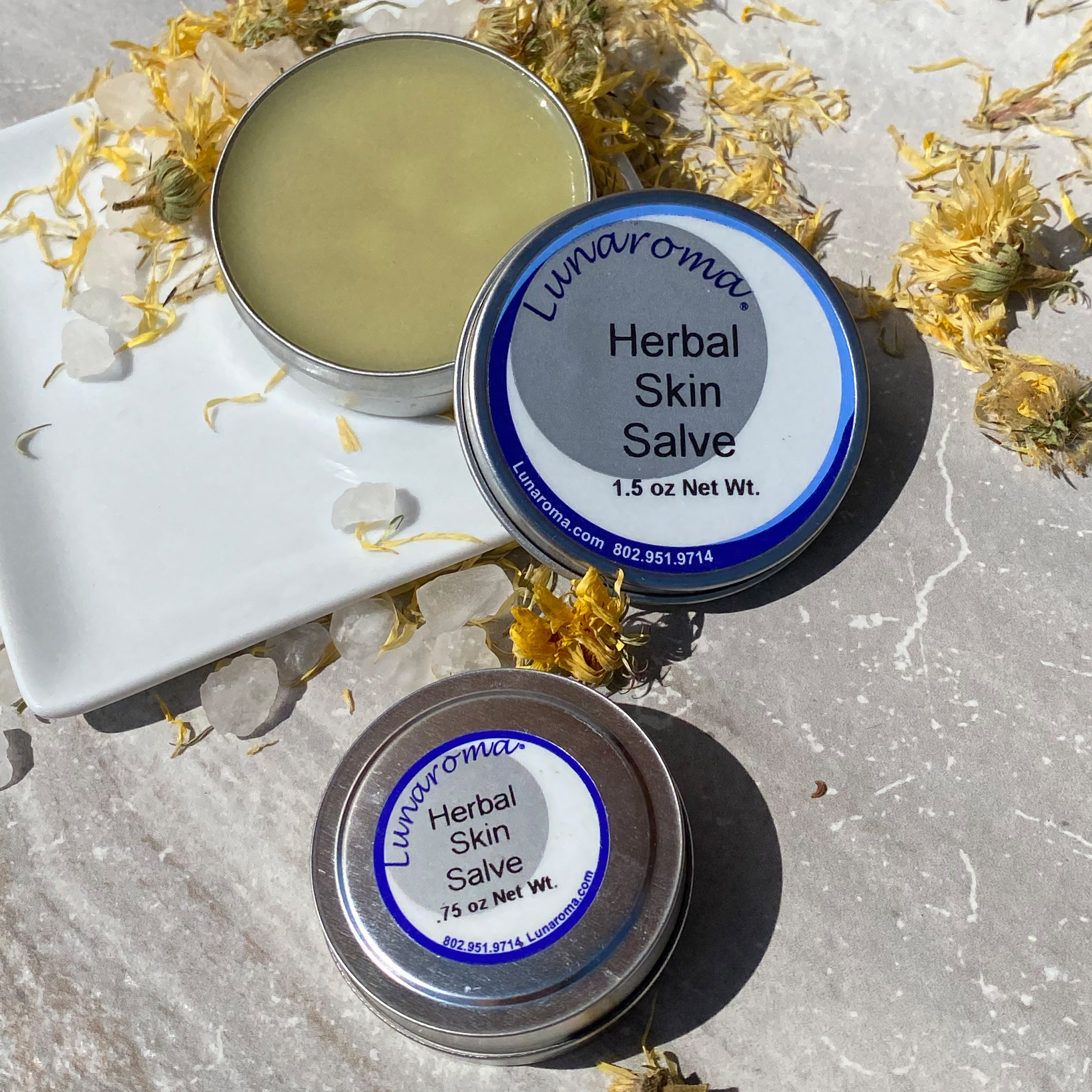 Herbal Skin Salve – Lunaroma Aromatic Apothecary