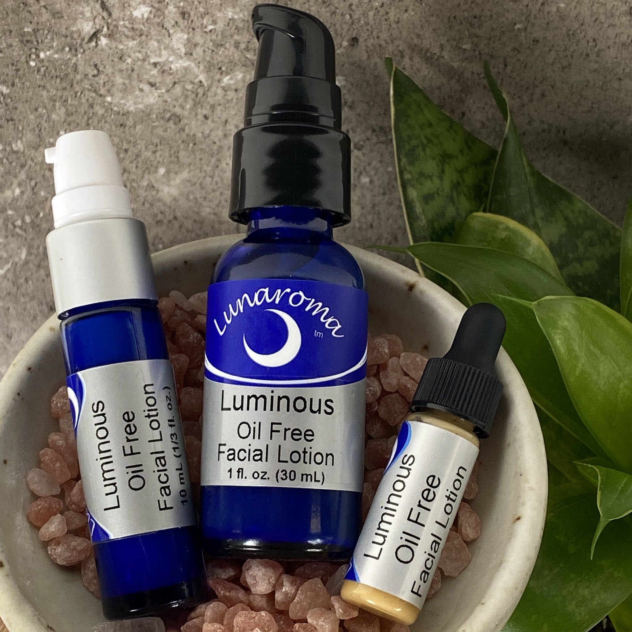 Luminous Oil Free Facial Lotion – Lunaroma Aromatic Apothecary